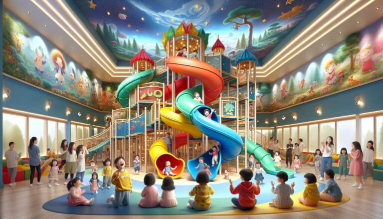 Montaje de parques infantiles de interior - PlayPark Fabricantes de ...